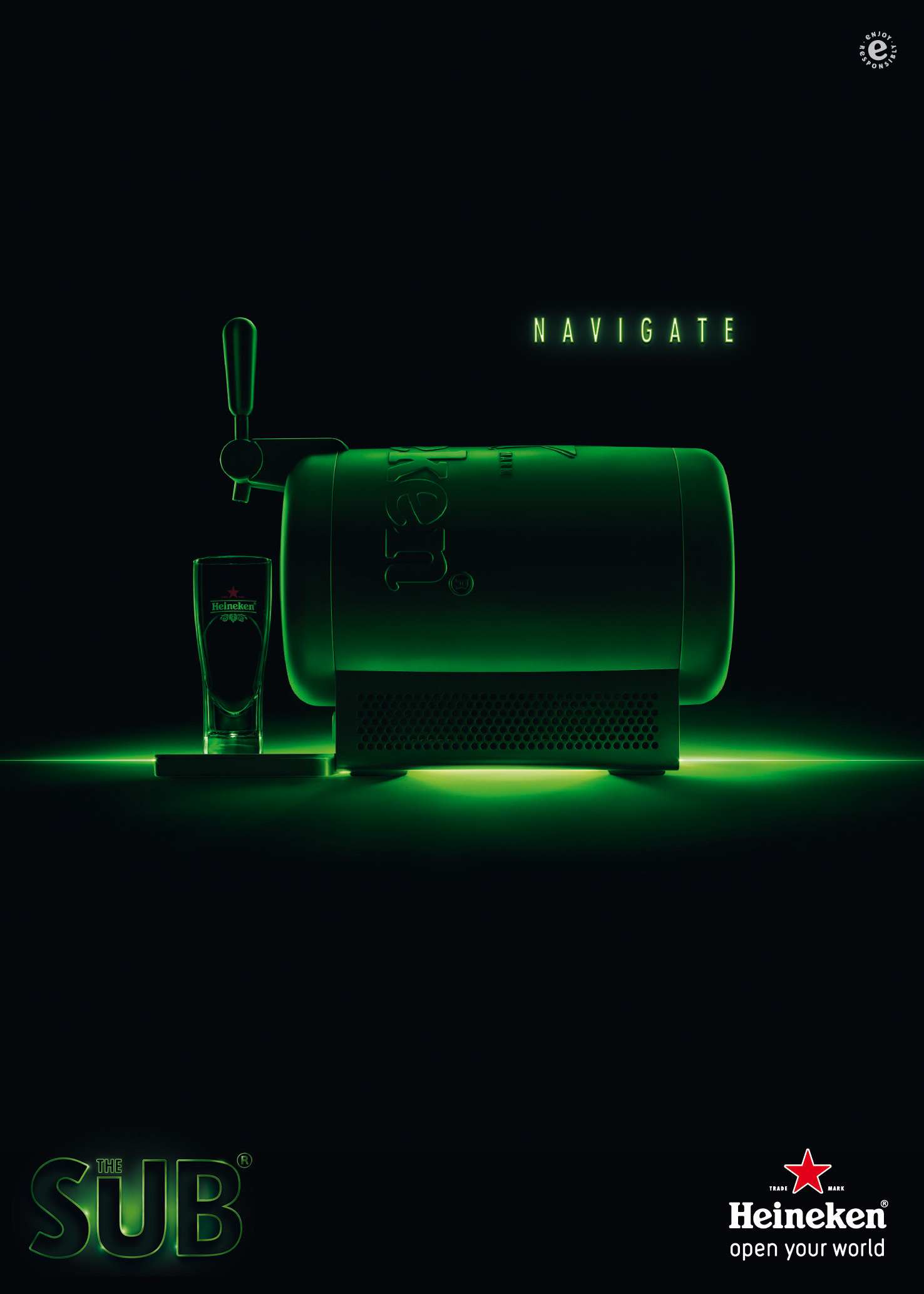 Heineken Sub Heineken Sub Brews Instant Pint Of Beer And Works As Your